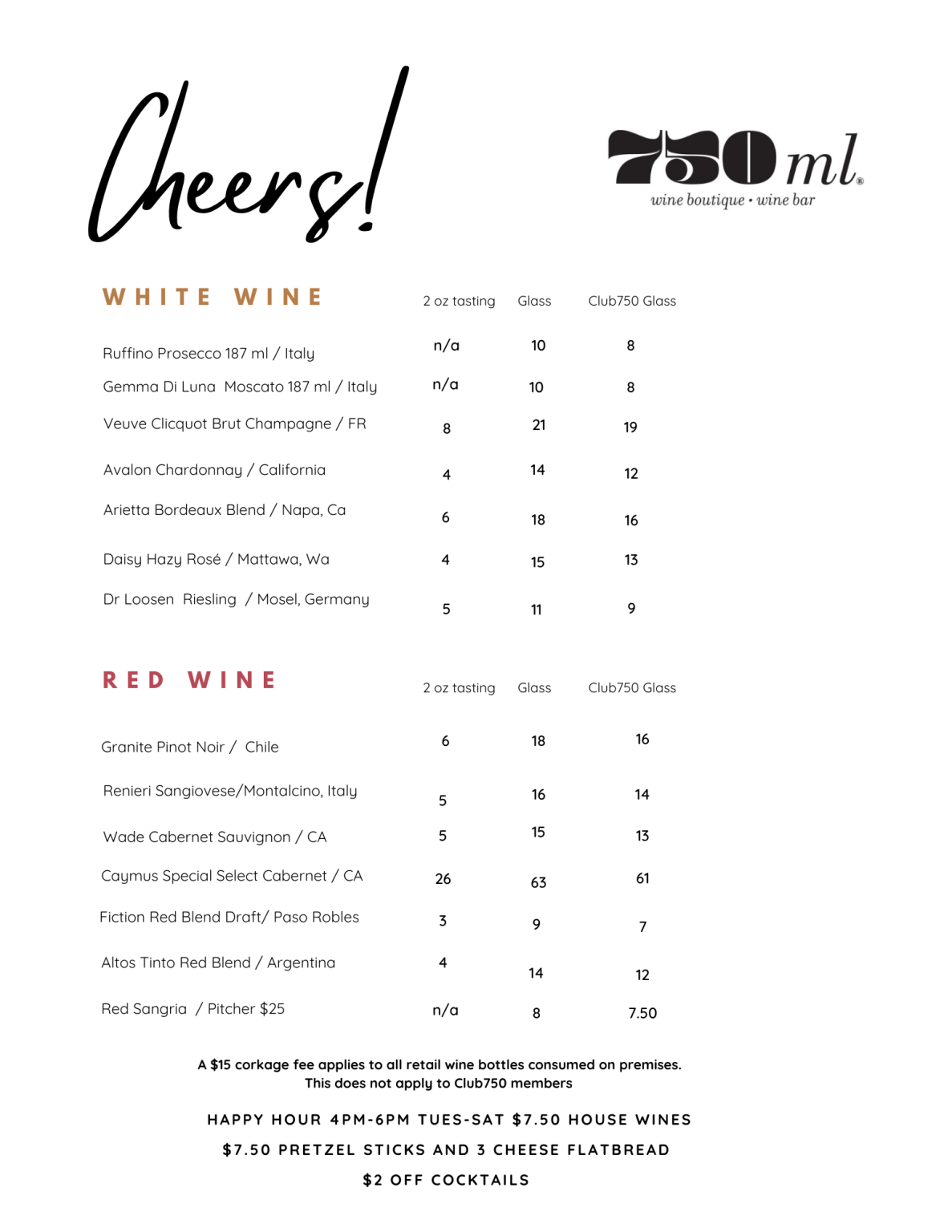 Our Curated Wine List | Explore Handpicked Wines & Pairings